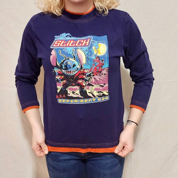 Disney | Shirts & Tops | Y2k Lilo Stitch Childs Long Sleeve | Poshmark